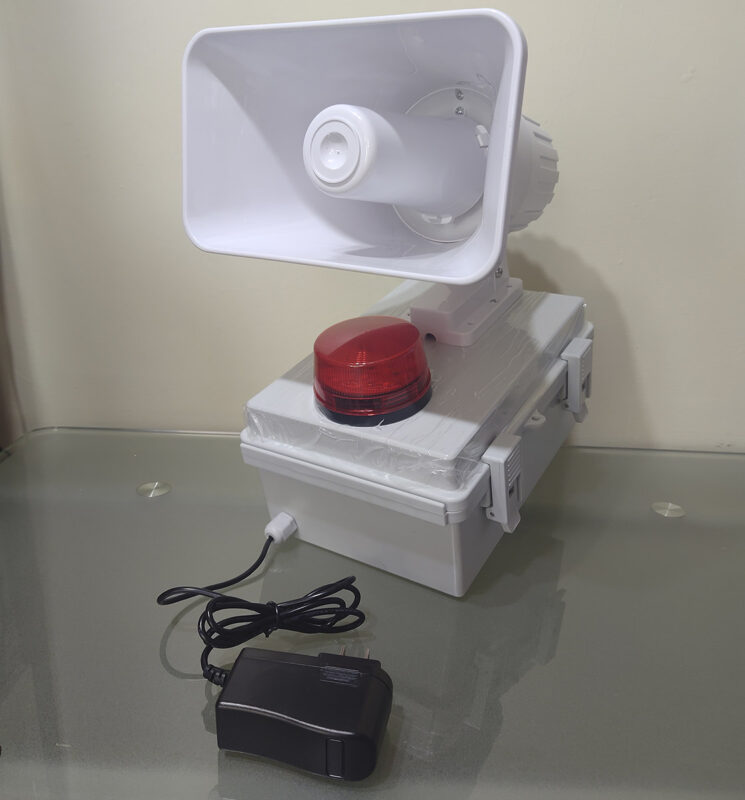 Alarma Vecinal 10 Controles hasta 100mts Estrobo Sirena 3 Exteriores